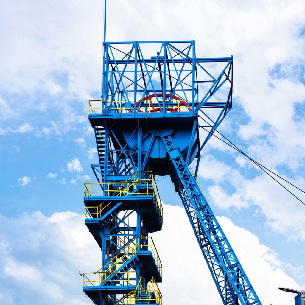 Slack rope detection device for winders and shaft sinking equipment ...