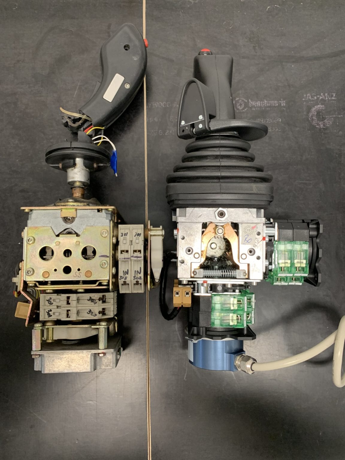 Retrofit Upgrade of Coal Ship Loader Joysticks – Leveltec